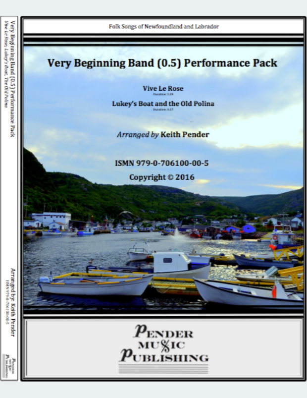 Very Beginning Band Performance Pack - Pender Music Publishing